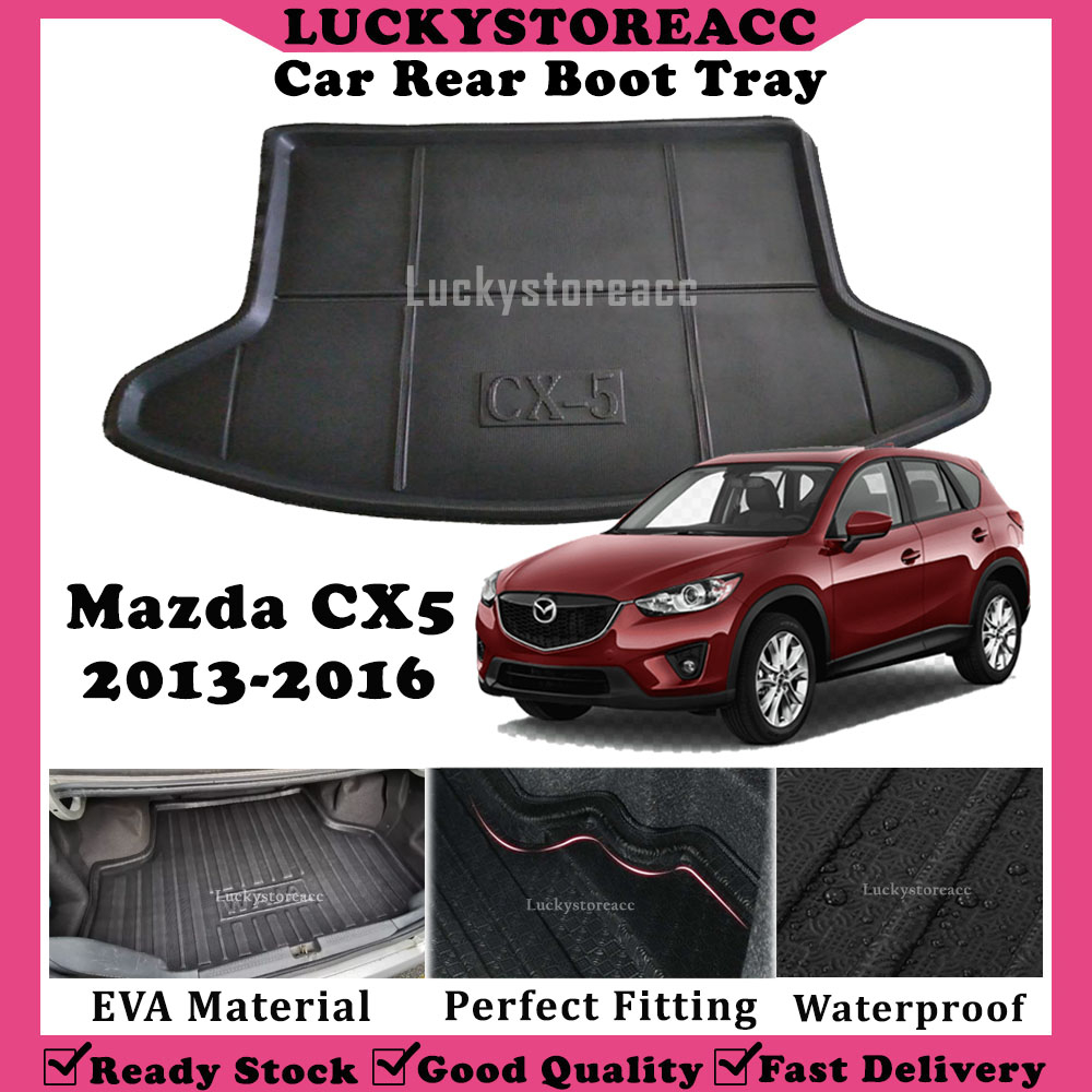 Mazda CX5 2013-2016 Custom Fit OEM 3D Car Rear Boot Tray Luggage Cargo ...