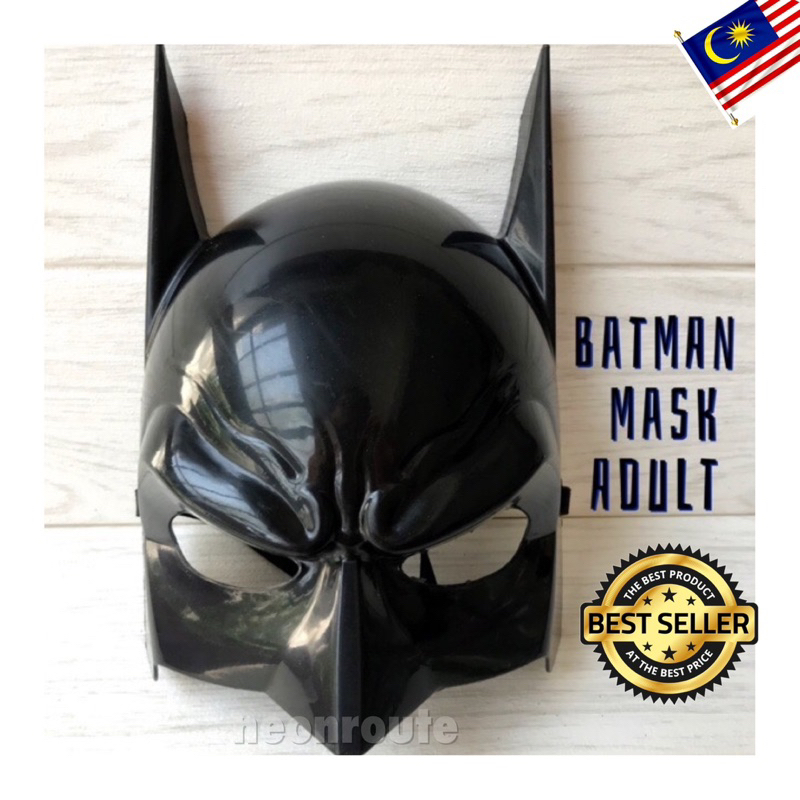Batman Mask. Adult free size. Hard Plastic. Party Mask | Shopee Philippines