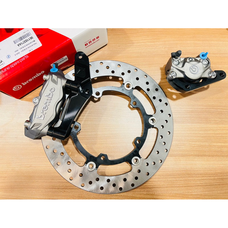 BREMBO XMAX V1 V2 /R25 M3 K50 K5 4POT CALIPER FRONT REAR BREMBO P34 ...
