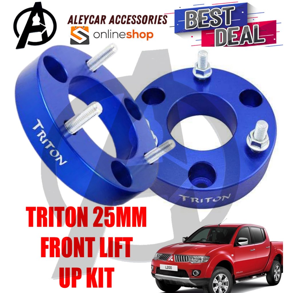 25MM TRITON Front Lift Up Kit Coil Spring Shock Strut Spacer | Shopee ...
