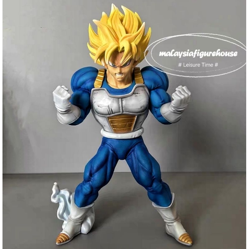 28CM DRAGON BALL Z EFAT MUSCLE GOKU FIGHTING SUIT COPY RESIN FIGURE ...