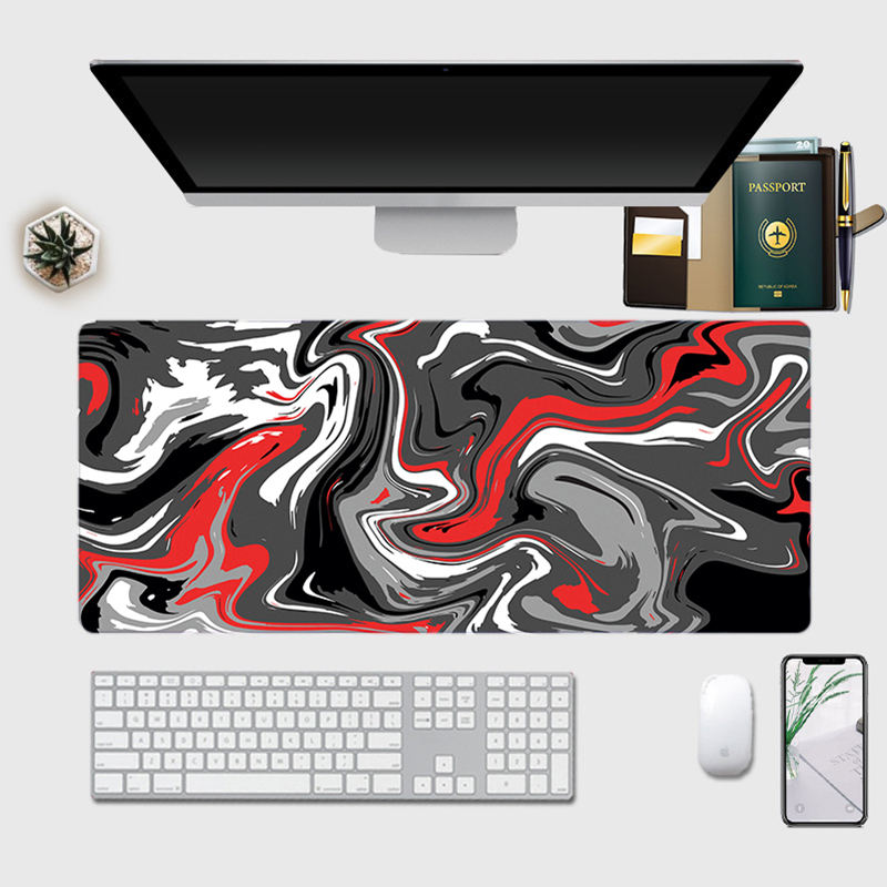 Personalized Large Mousepads 80x30cmx3mm 90x40cmx3mm Texture Desk Mats