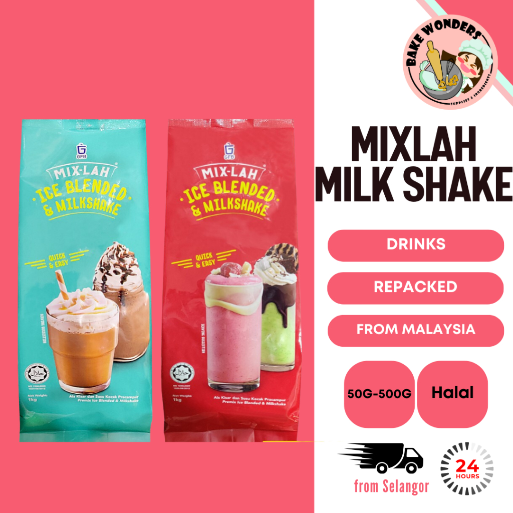 (TRIAL-SIZE COFFEE/CHOCOLATE ) REPACK Mix Lah Ice Blended Powder ...
