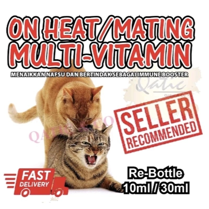 Recommended Ubat kesuburan / menaikkan nafsu kucing anjing / on heat ...