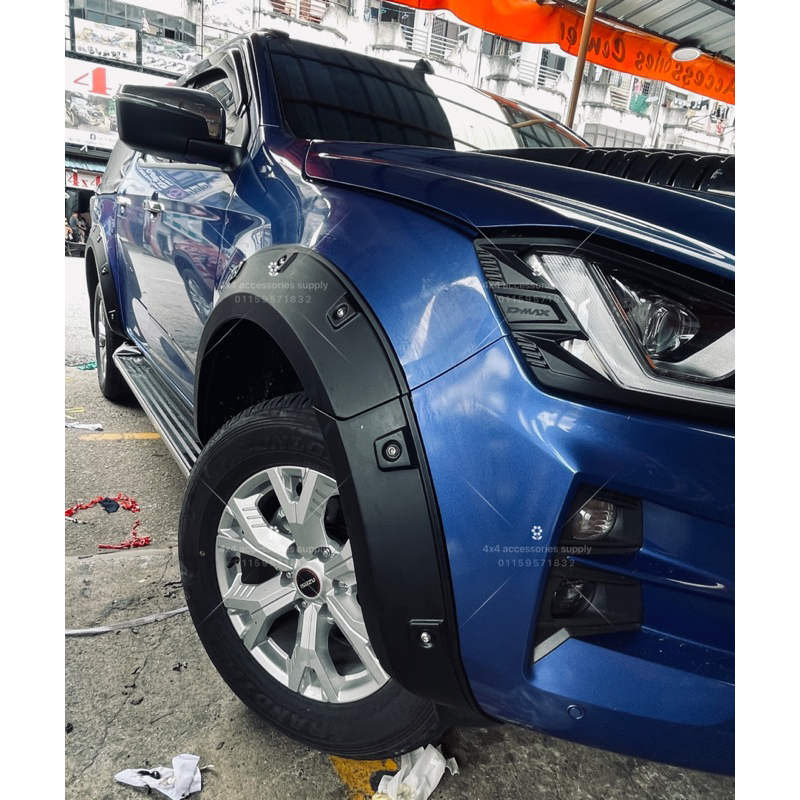 Isuzu Dmax 2020-2023 Dmax Fender Arch PP WITH NUT 4x4 Car Accessories ...