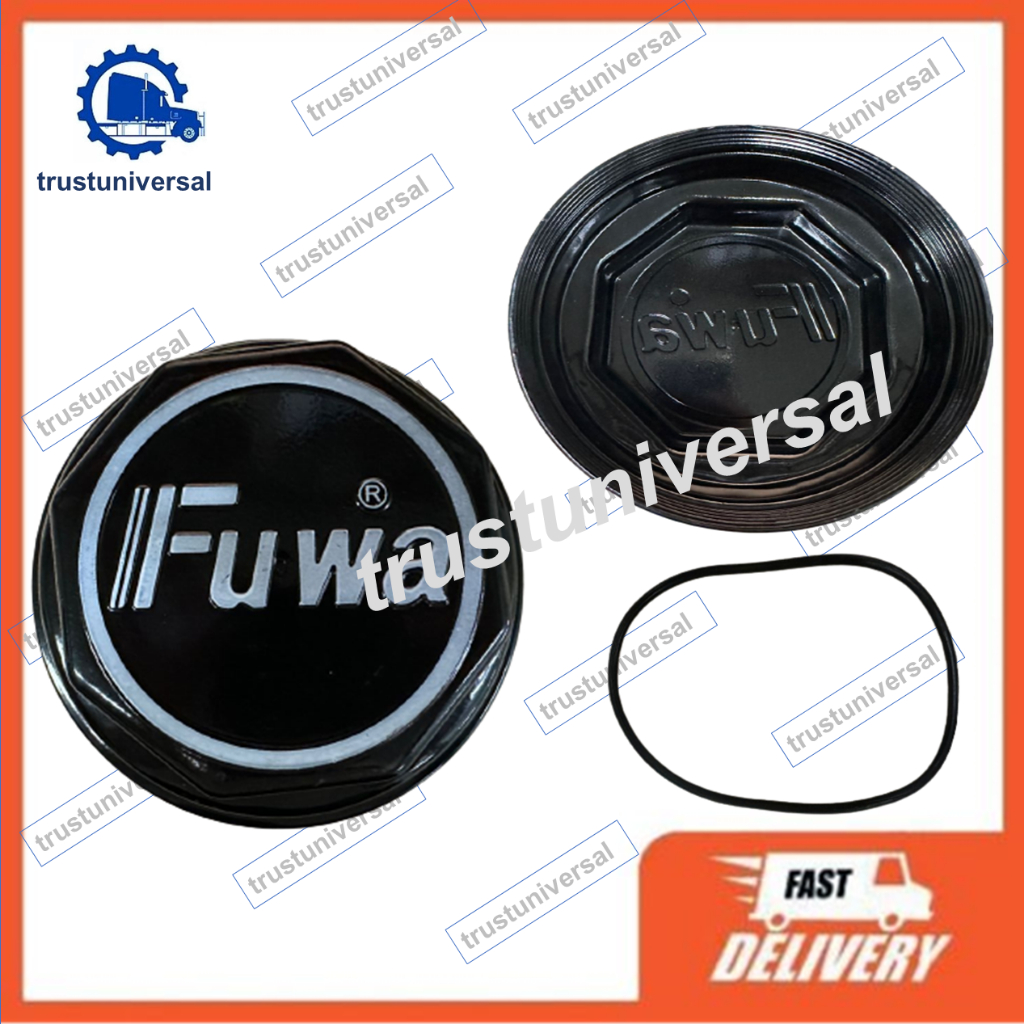 TRAILER FUWA AXLE HUB GREASE CAP SETS / AXLE COVER WITH O-RING (FW ...