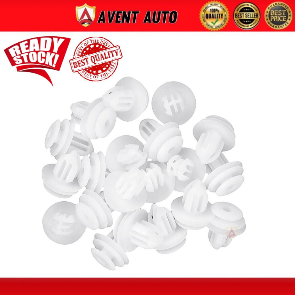 Car Fastener Clip Bumper Trim Kit Car Push Pin Rivet 9mm Door Panel ...