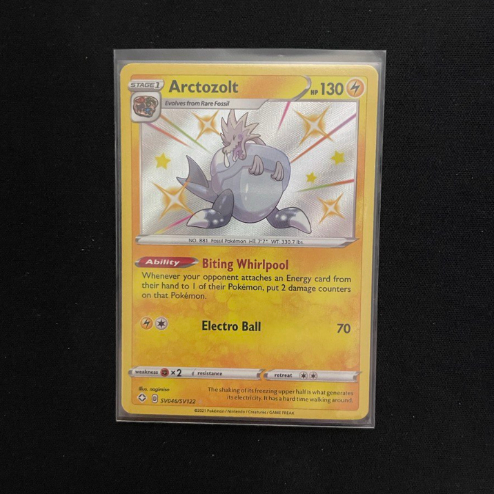 PTCG Shining Fates Shiny Arctozolt SV046/SV122 | Shopee Philippines