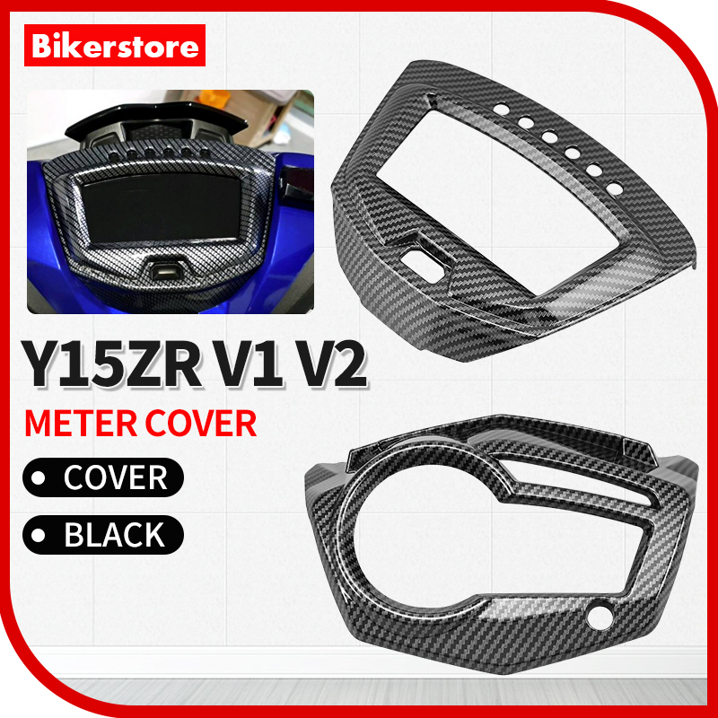 Meter Cover Frame Carbon Y15ZR V1 V2 Meter Y15 V2 Black Cover Set ...
