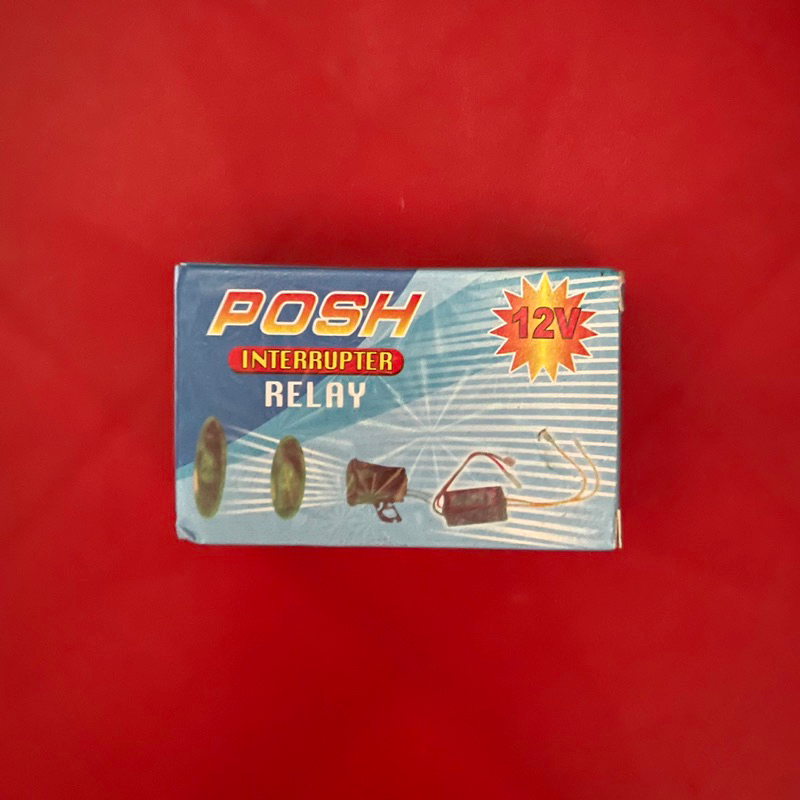 POSH HORN RELAY SPECIAL INTERRUPTER RELAY HORN KUAT BUNYI | Shopee ...