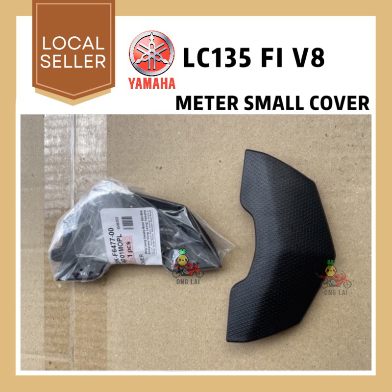 YAMAHA LC135 FI V8 METER SMALL COVER INNER COVER HITAM MATI KAVER NEW ...
