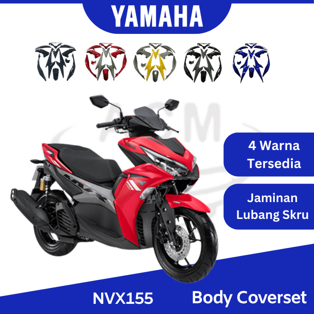 YAMAHA NVX155 V1 Full Body Cover Set Color Part Kit NVX 155 Coverset ...