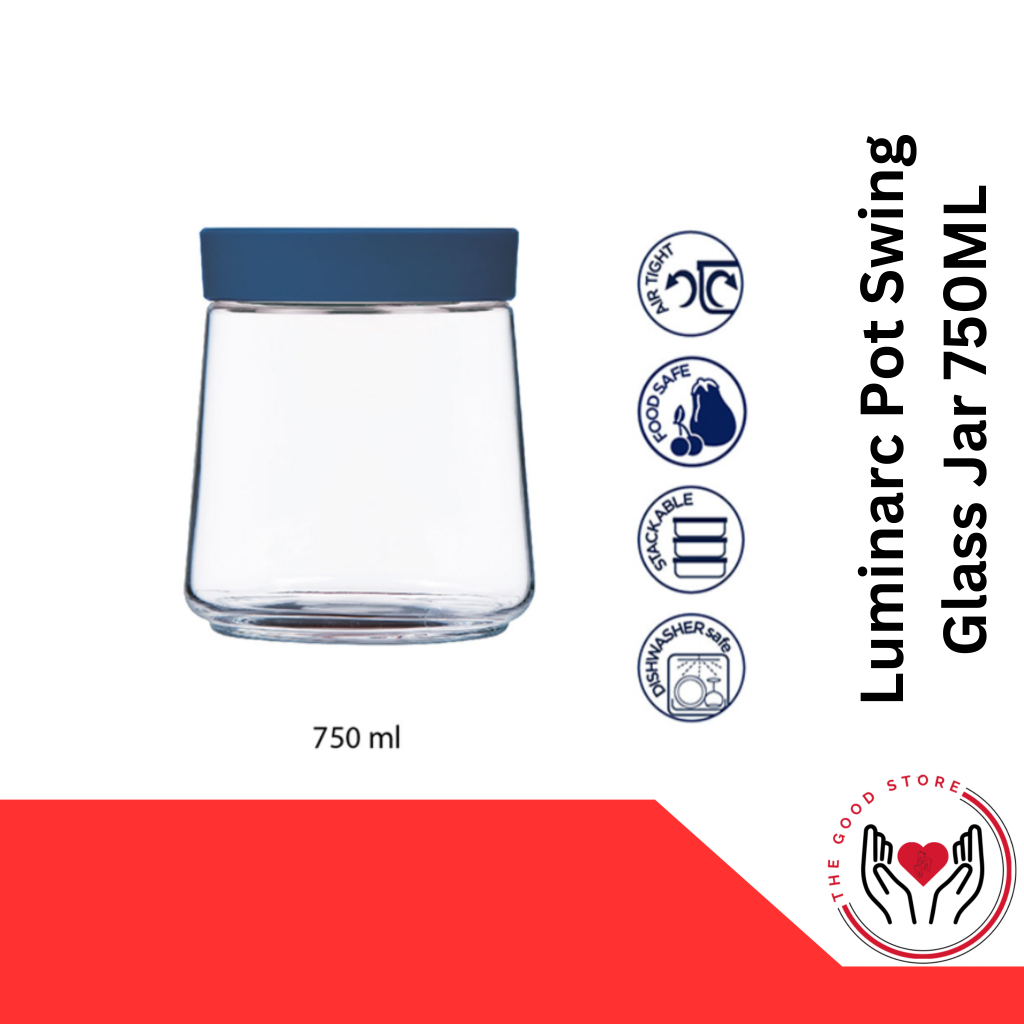 Luminarc Pot Swing Glass Jar 750ML | Shopee Philippines