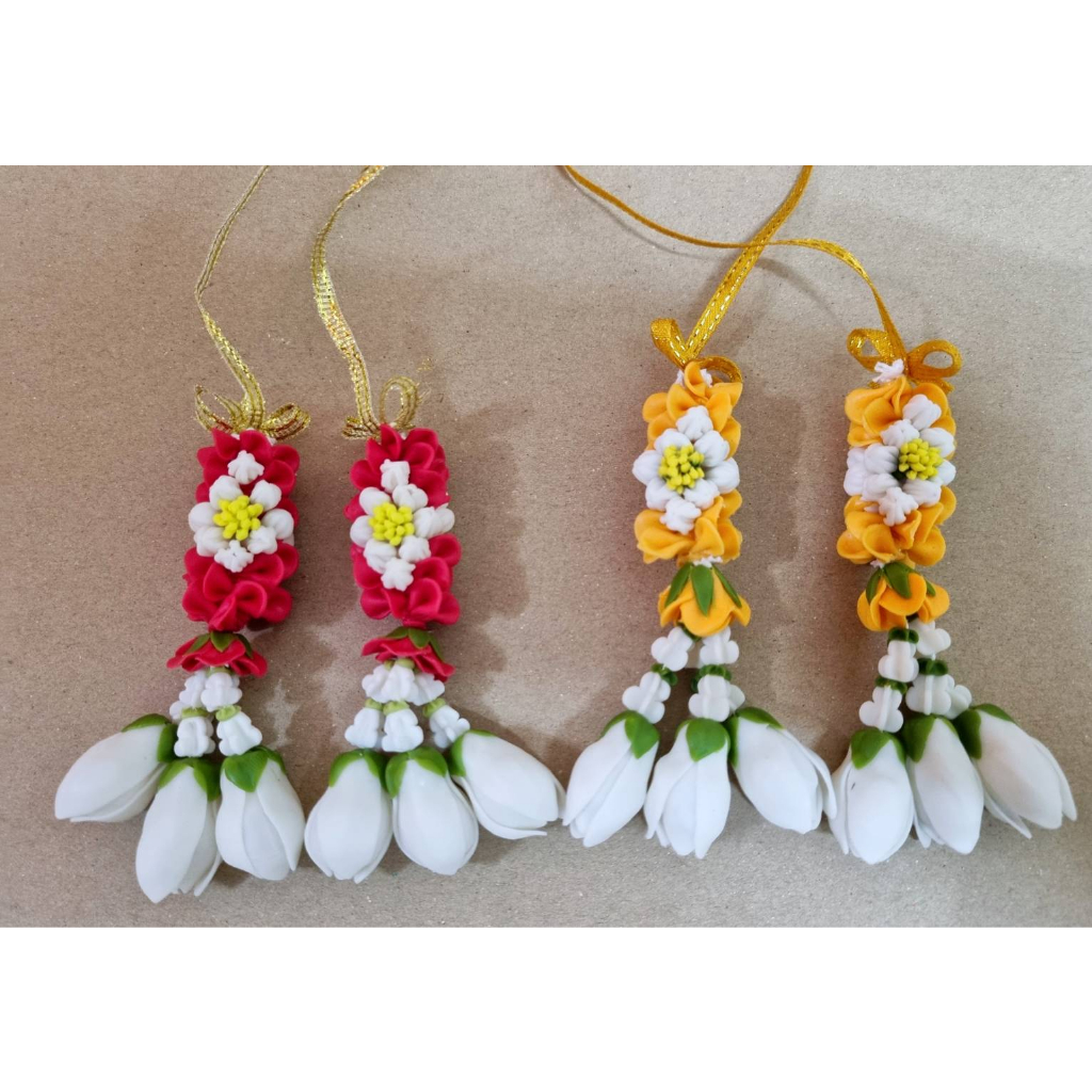 Thailand Exquisite Flower String Worship Buddha Hanging Flower/Wishing ...