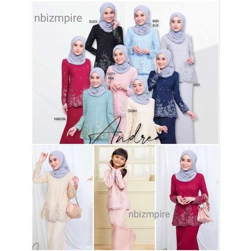[762] FAST SHIP ANDREA KURUNG MODERN-Sedondon Ibu Anak+ Wuduk Friendly+ ...