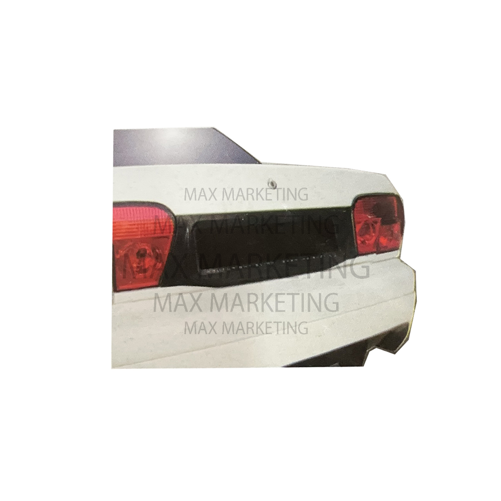 PROTON WIRA REAR LICENSE GARNISH E3(PU GETAH ) SKIRT LIP BODYKIT ...