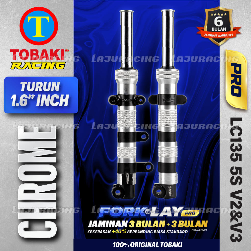 TOBAKI RACING Fork Lay PRO Y15ZR LC135 Y16ZR RSX150 ZX150 KR150 Y15 Y16 LC 4S V1 V2 V7 V8 5S ...
