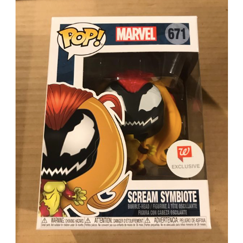 Funko Pop Marvel Scream Symbiote 671 Walgreens Exclusive | Shopee ...