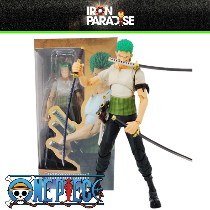 18cm One Piece Figma Zoro VAH One Piece Action Figure Classical Roronoa ...
