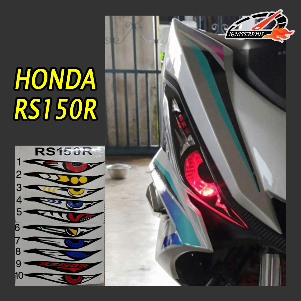 MATA Sticker Eye Lamp HONDA RS 150R V1 & V2 (Left/Right) | Shopee ...