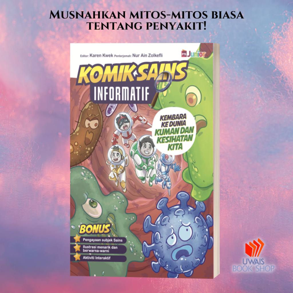 PTS Book: Informative Science Comics: Journey to the World of Germs and ...