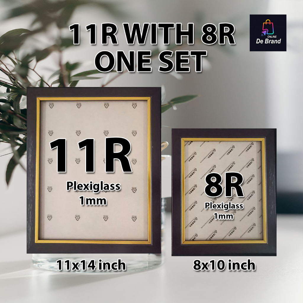 University Konvo Frame 11x14 & 8x10 Photo Frame l Plexiglass 1mm l ...