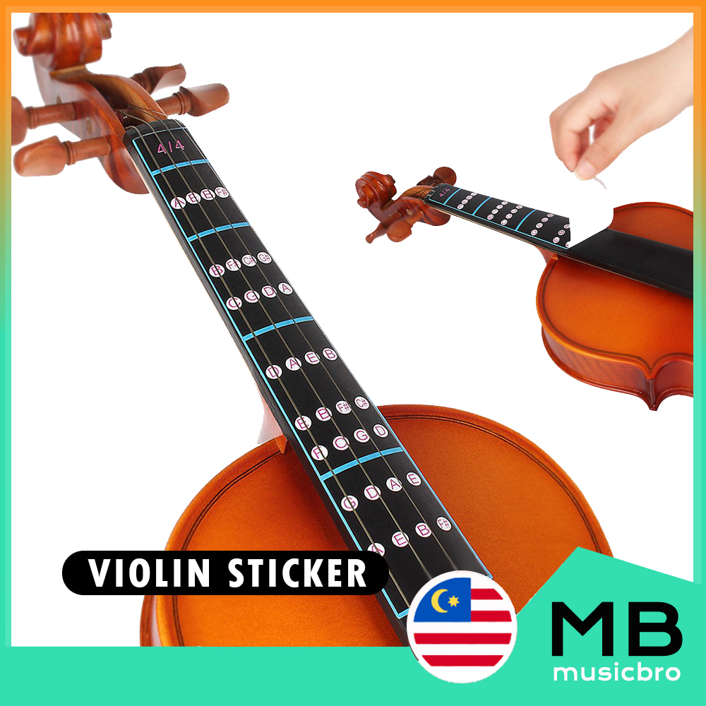 Violin sticker Fingerboard Sticker Fretboard Note Label Violin ...