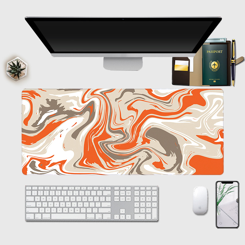 Personalized Large Mousepads 80x30cmx3mm/90x40cmx3mm Texture Desk Mats ...