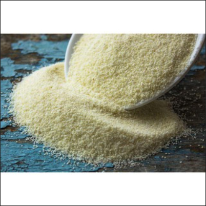 Roasted Rava Sooji semolina grind husked wheat ground flour tepung suji ...