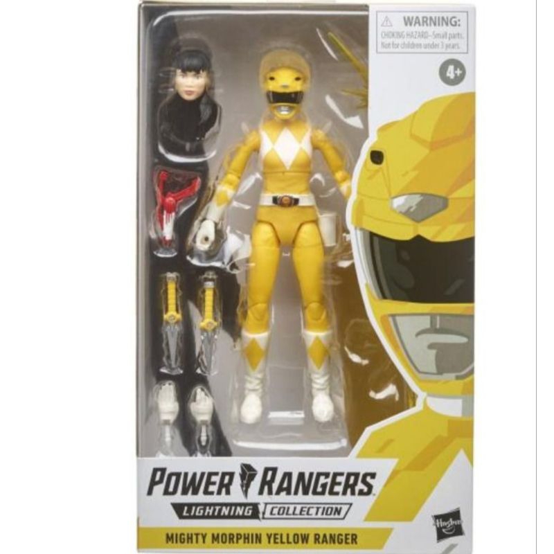 Mighty Morphin Yellow Power Ranjers Lightning Collection premium ...