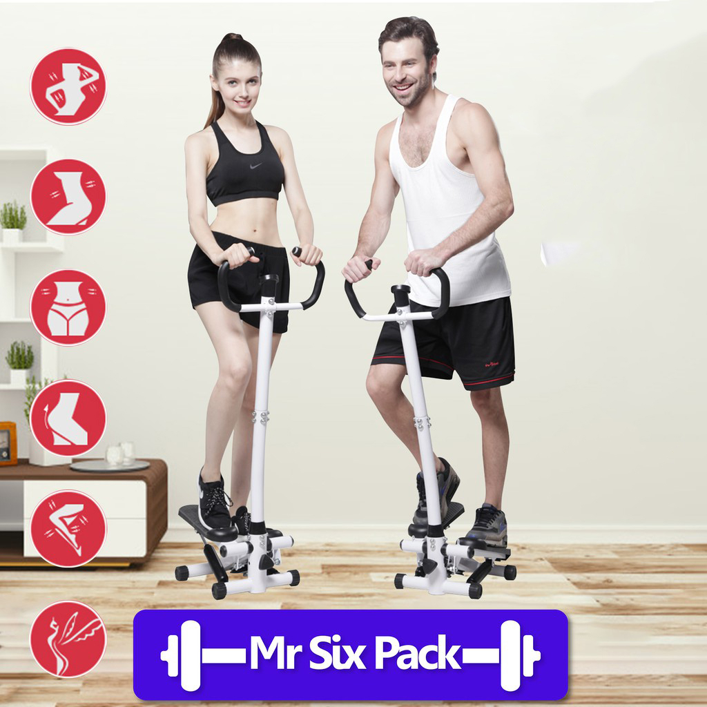 SB903 HYDRAULIC STEPPER MULTIFUNCTION STAIR CLIMBER MACHINE HANDLE ...