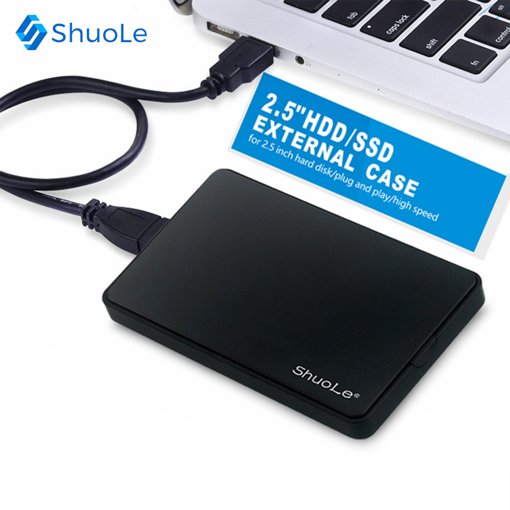 ShuoLe 2.5 "HDD Enclosure external hard disk Portable SATA to USB 3.0 ...