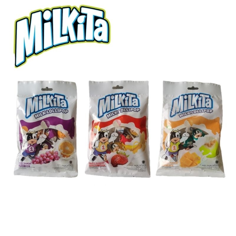 [TKM] Milkita Milk Lollipop Sundae Bag (5pcs x 9g) | Shopee Philippines