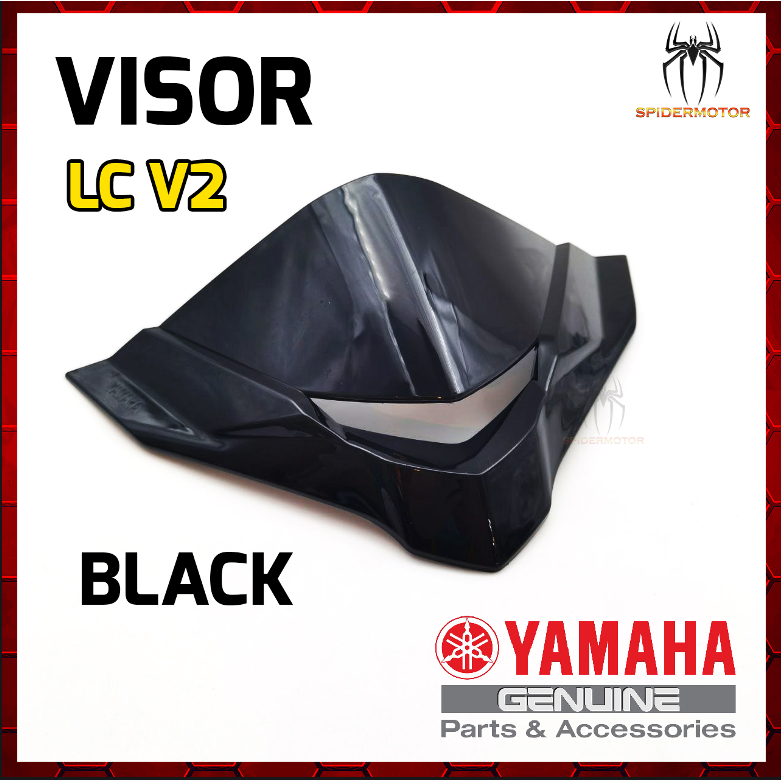 YAMAHA VISOR WINDSHIELD COWLING LC135 NEW V2 V3 DESIGN HOLE | Shopee ...
