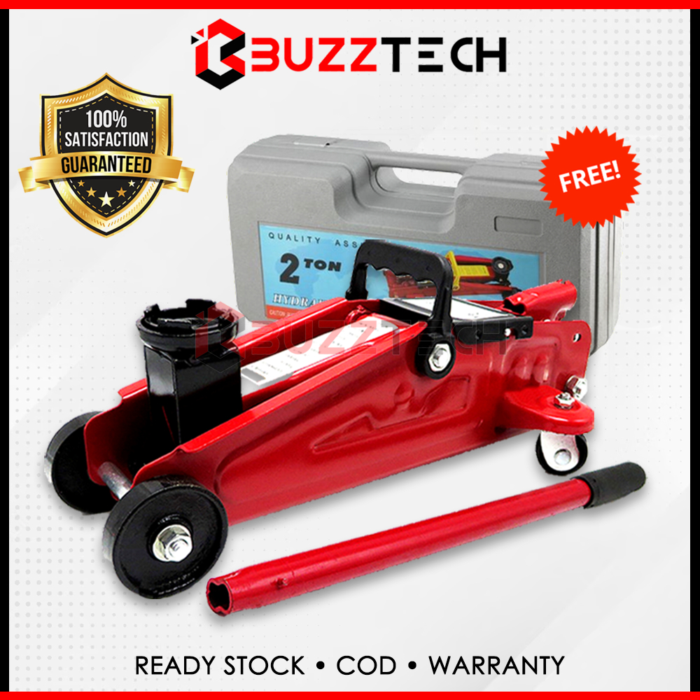 BuzzTech 2 Ton Hydraulic Floor Jack Car Jack Car Lifting Membaiki ...