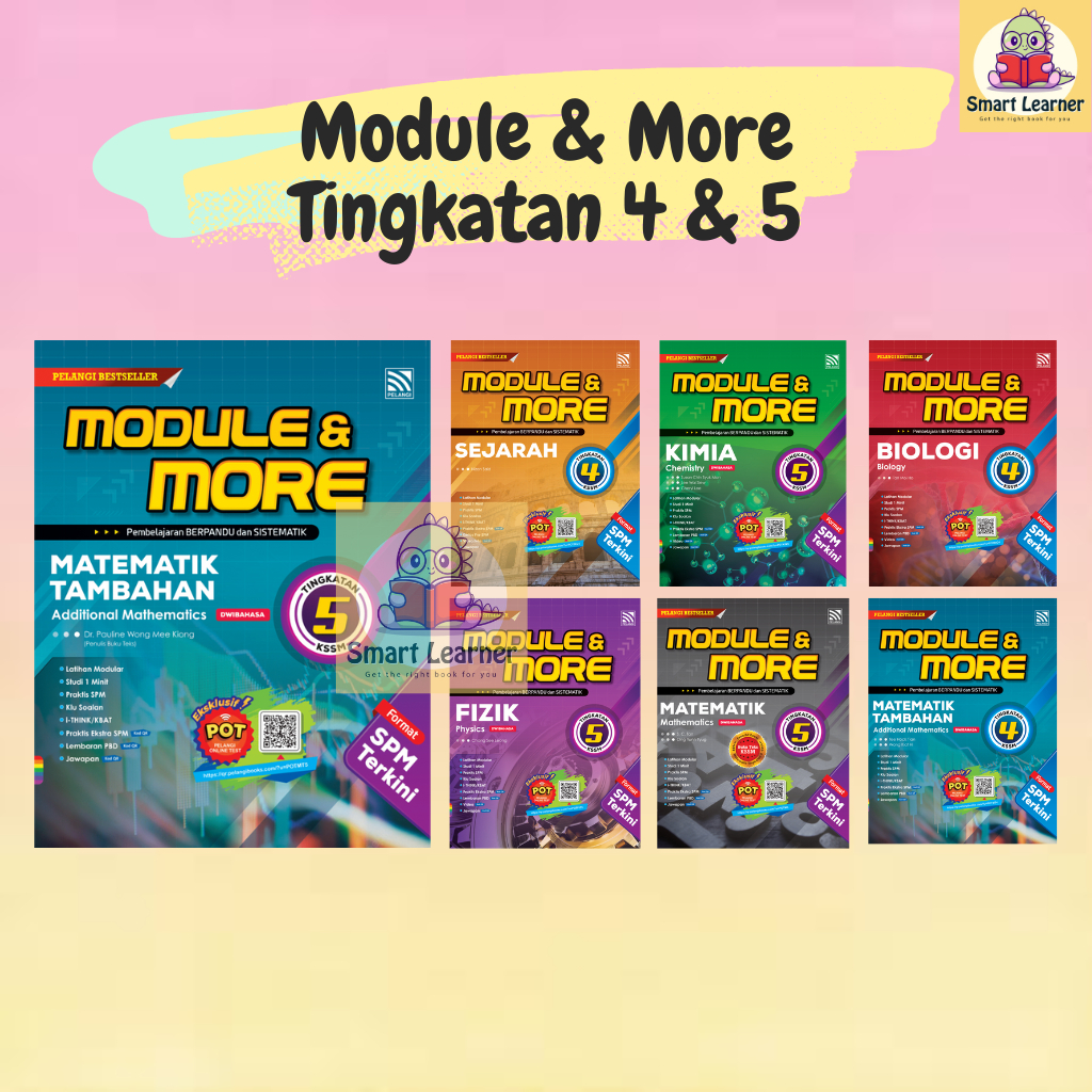 [SB] Module & More KSSM Training Book Form 4 & 5 bilingual (Rainbow ...