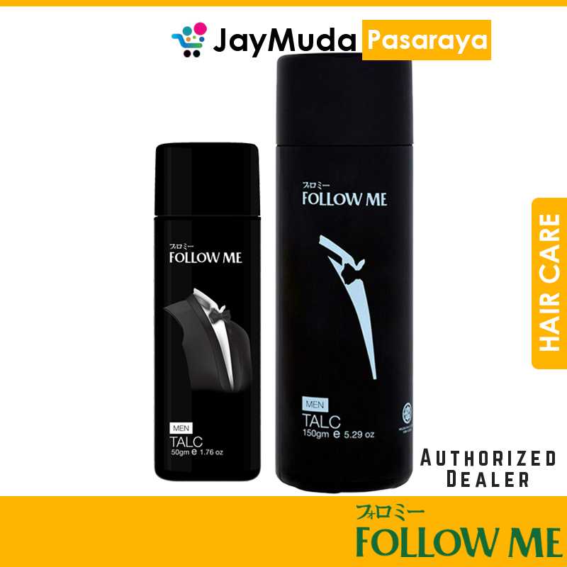 Follow Me Men Talc 150g 50g Talkum Wangi Klasik Lelaki Cool and ...
