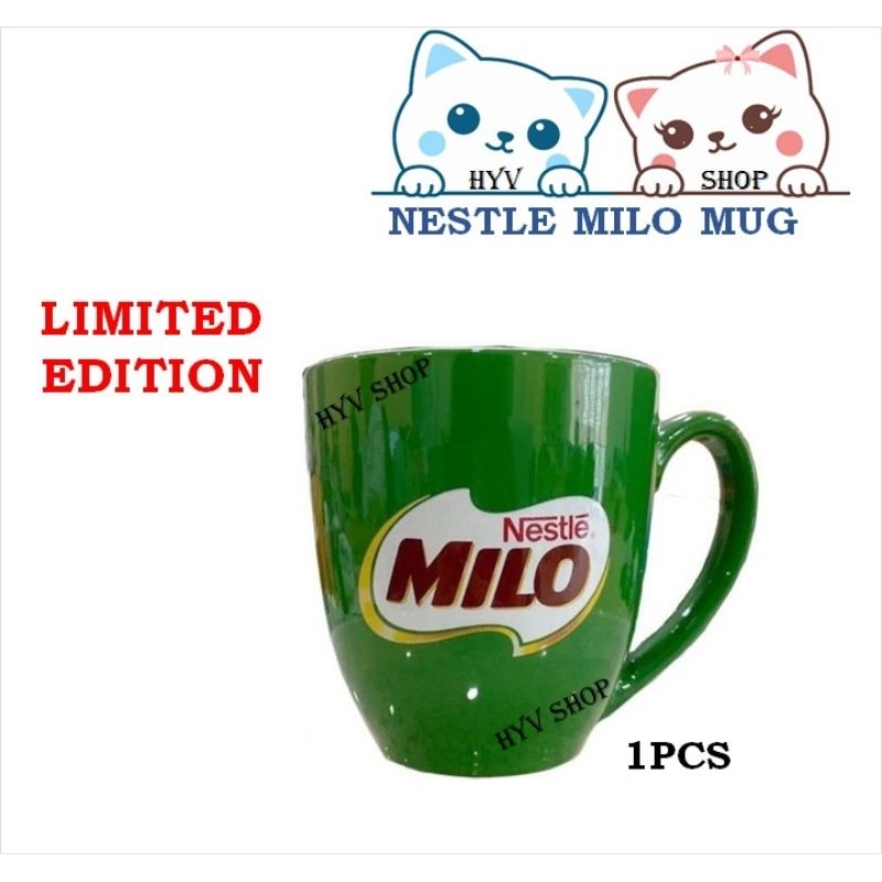 Nestle Milo Ceramic Green Mug (1 pcs) | Shopee Philippines