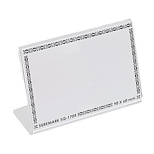 SUREMARK SQ-1704 ACRYLIC CARD STAND 90 X 60 MM | Shopee Philippines