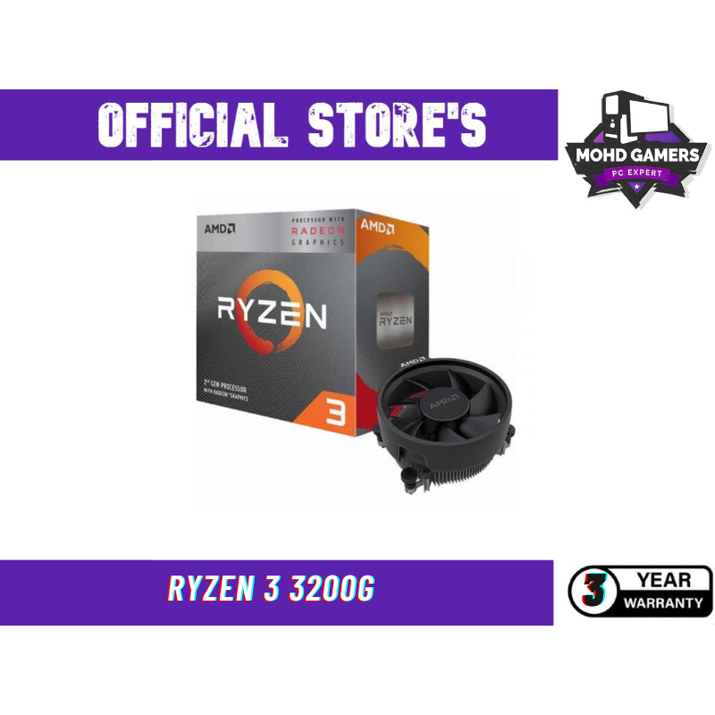 AMD Ryzen 3 3200G 3.6 GHz Quad-Core Processor | Shopee Philippines