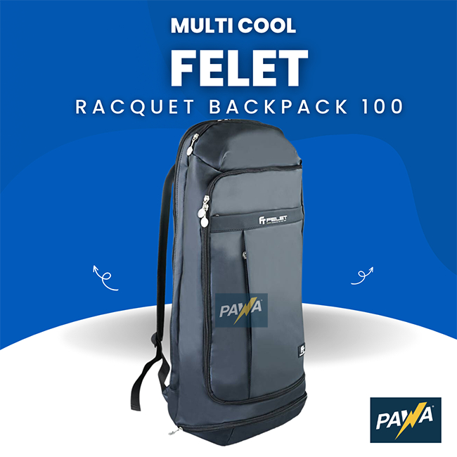 Felet Multi Cool 100 Badminton Racquet Raket Racket Bag Back Pack ...