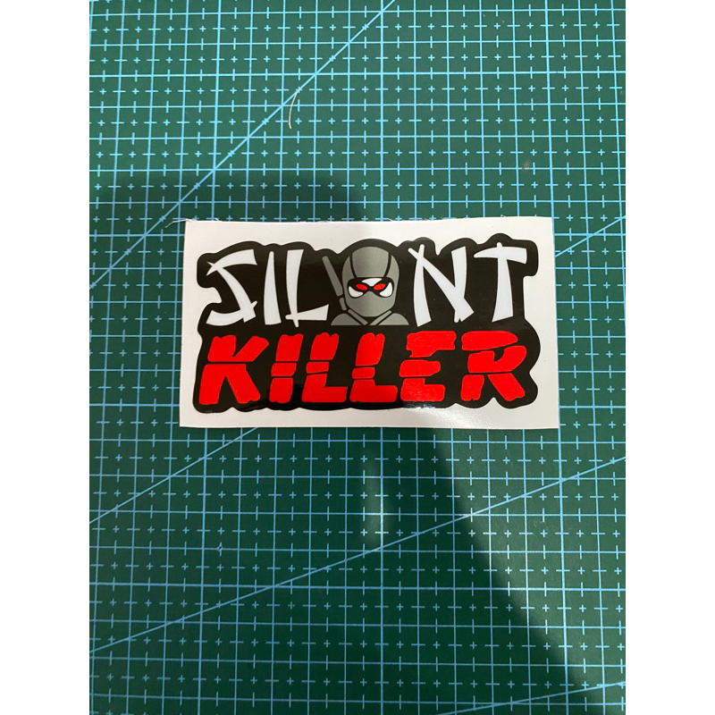 sticker printing silent killer | Shopee Philippines