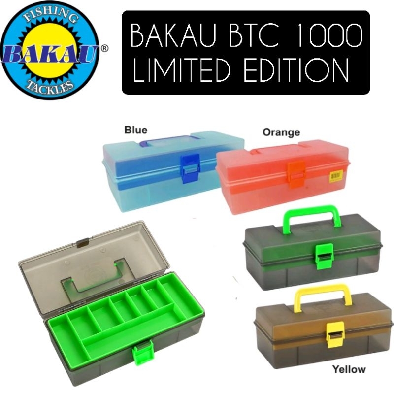 KOTAK SIMPANAN BARANGAN PANCING JENAMA BAKAU BTB 1000 LIMITED EDITION ...