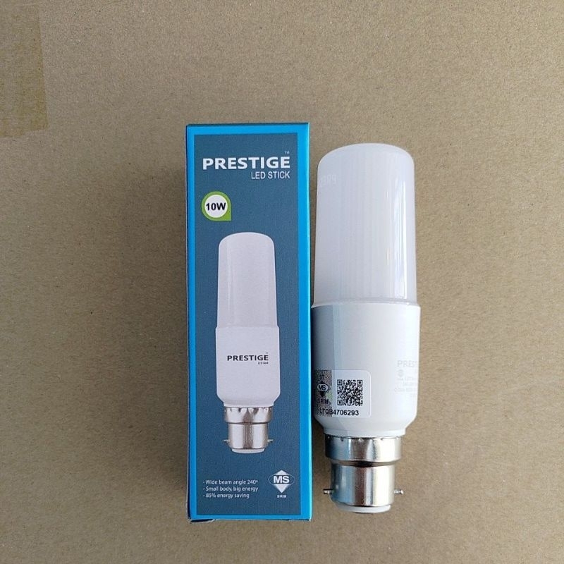 PRESTIGE LED STICK 10W B22/6500K/3000K DAYLIGHT/WARMWHITE | Shopee ...