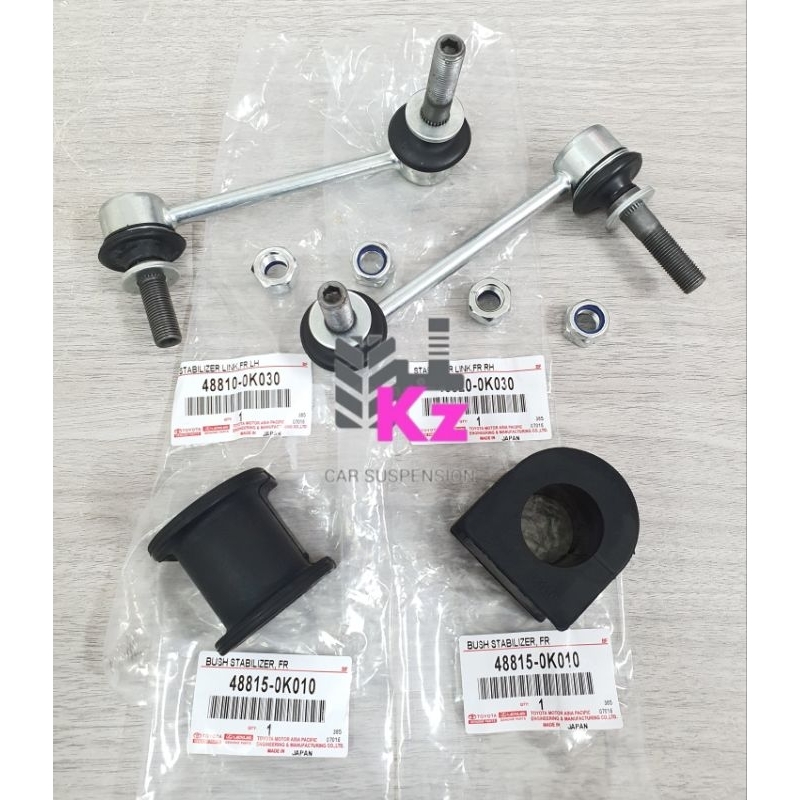 TOYOTA HILUX VIGO KUN25 2.5 3.0L/FORTUNER TGN50 KUN50 - 4 IN 1 SET ...