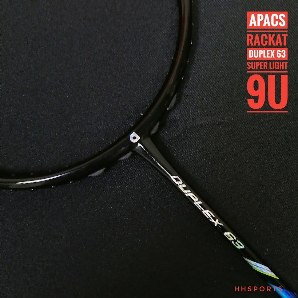 APACS Badminton Racket DUPLEX 63 9U 63g | Shopee Philippines