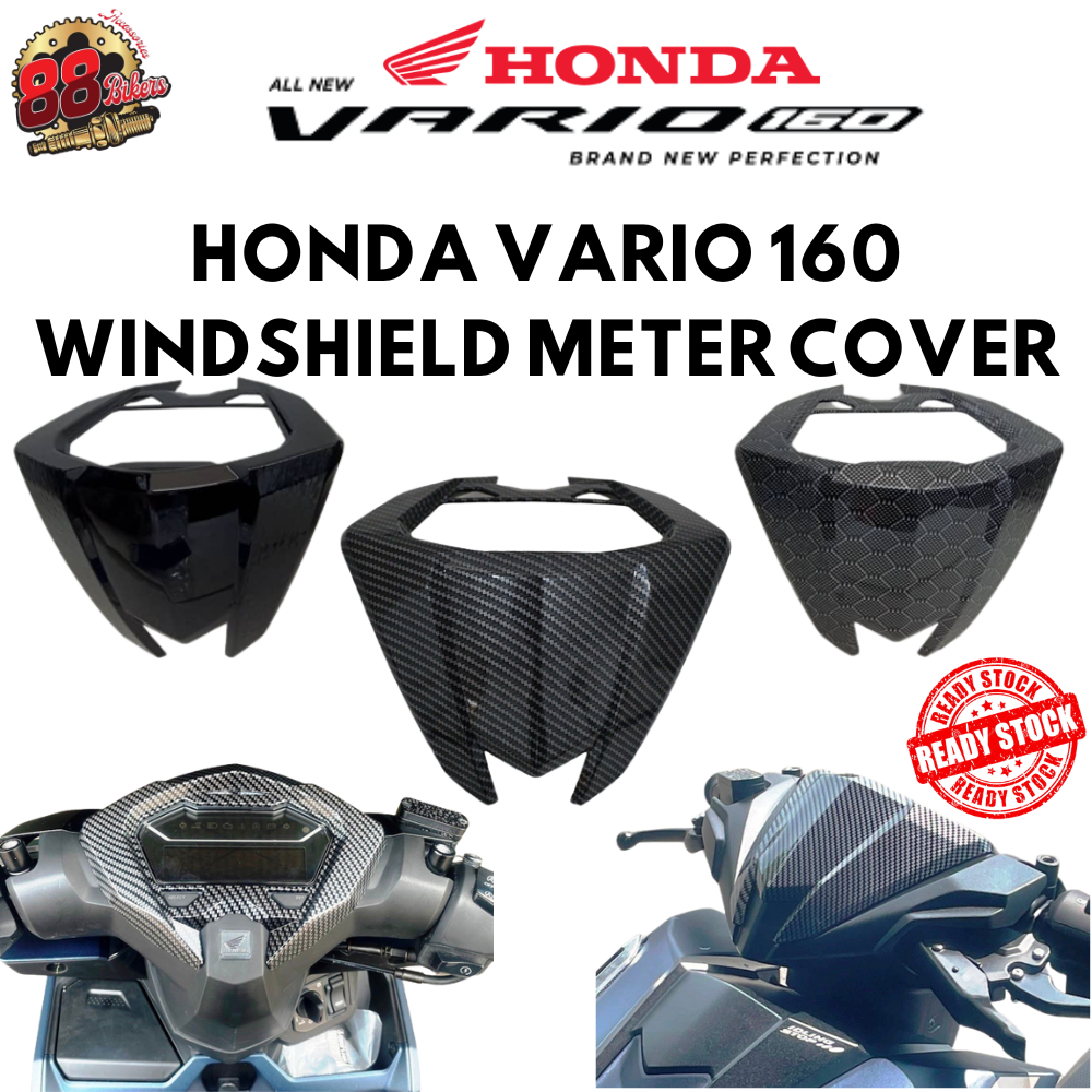 NEWS HONDA VARIO 125 CLICK 125 FRONT VISOR WINDSHIELD METER COVER 2 IN ...