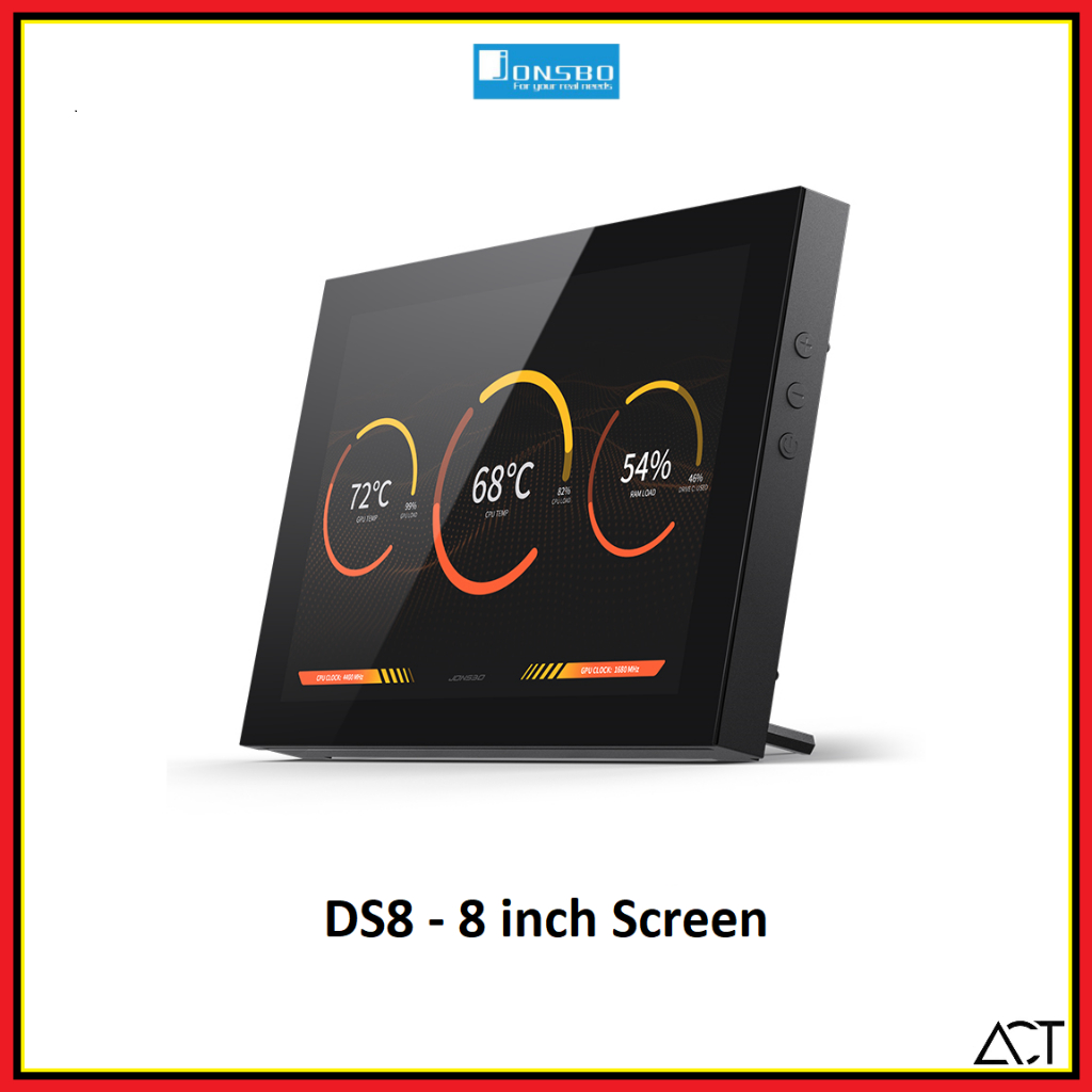 Jonsbo DS8 IPS 8-inch Screen Monitor ( D31/D41 Screen ) | Shopee ...