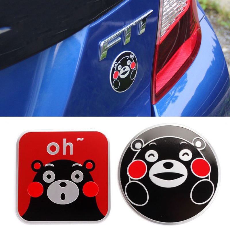 HONDA JAZZ JDM KUMAMON EMBLEM / HONDA BEAR LOGO | Shopee Philippines