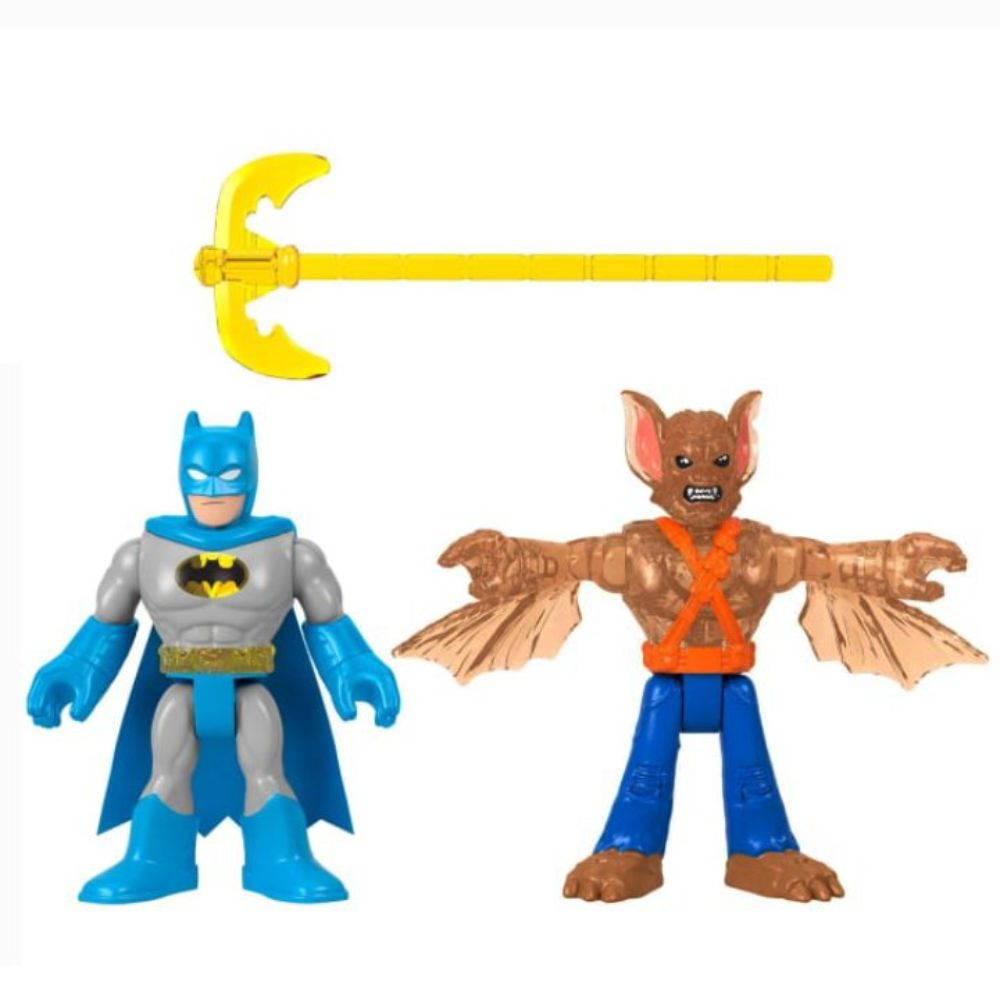 Imaginext Fisher Price DC Super Friends Batman & Man Bat (M5645 ...